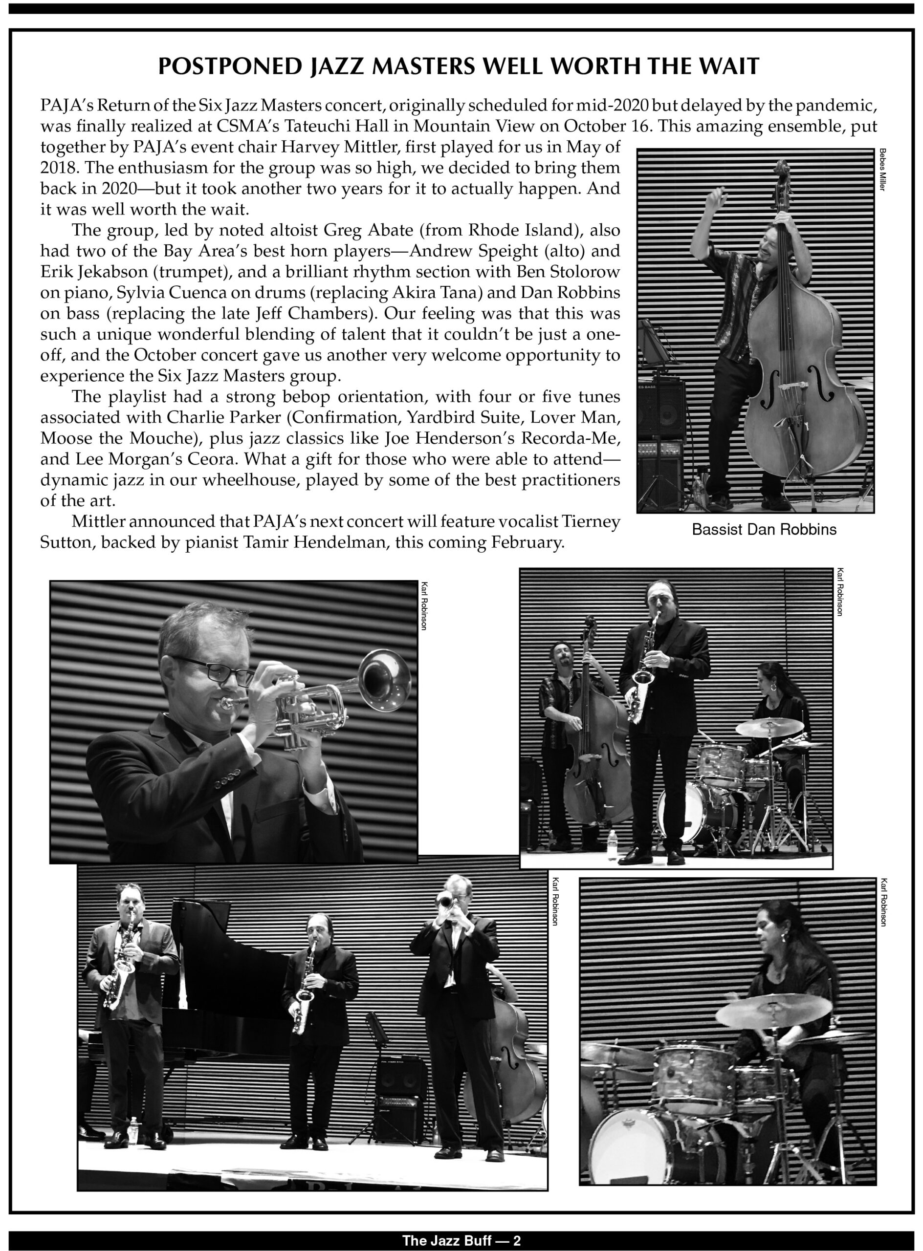 Palo Alto Jazz Alliance - PAJA - Palo Alto Jazz Alliance (PAJA)