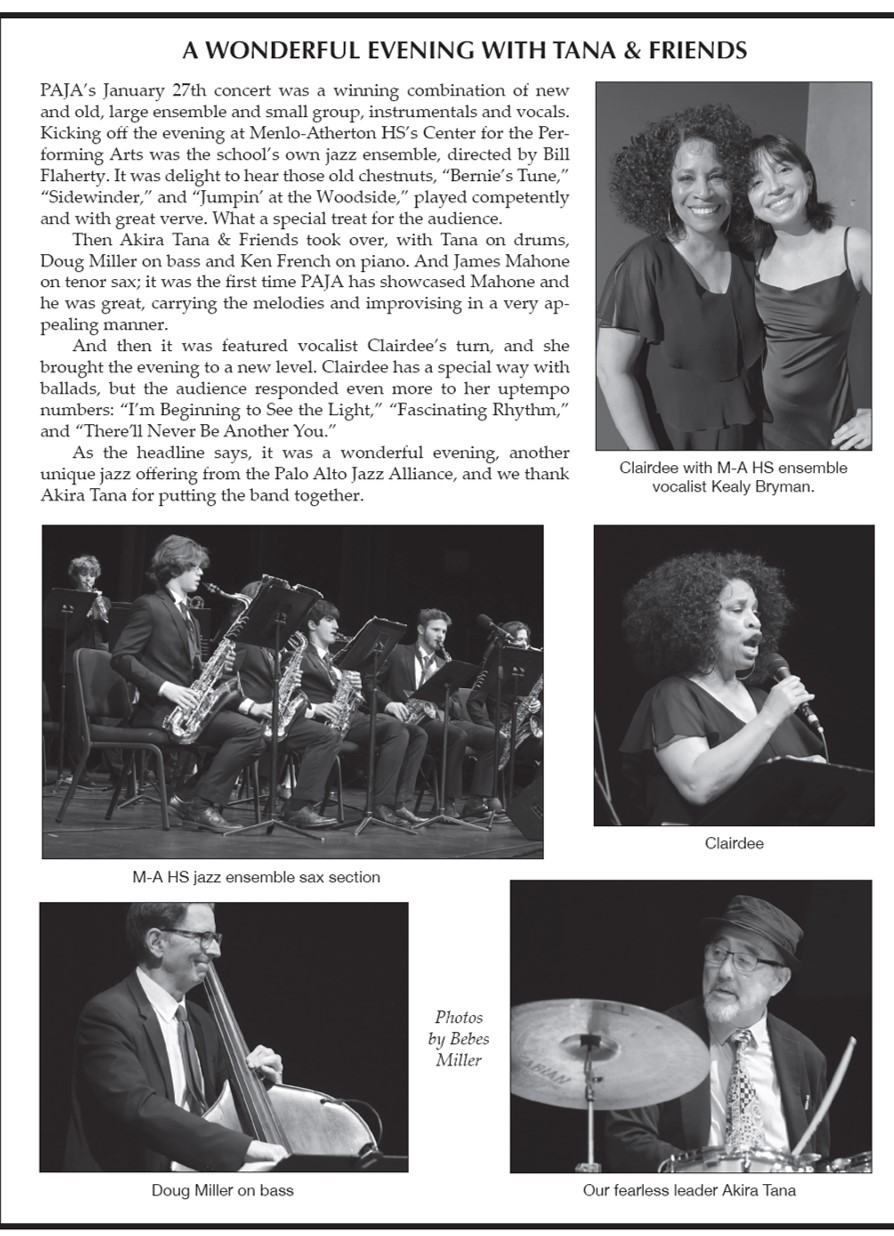 Palo Alto Jazz Alliance Home - Palo Alto Jazz Alliance (PAJA)